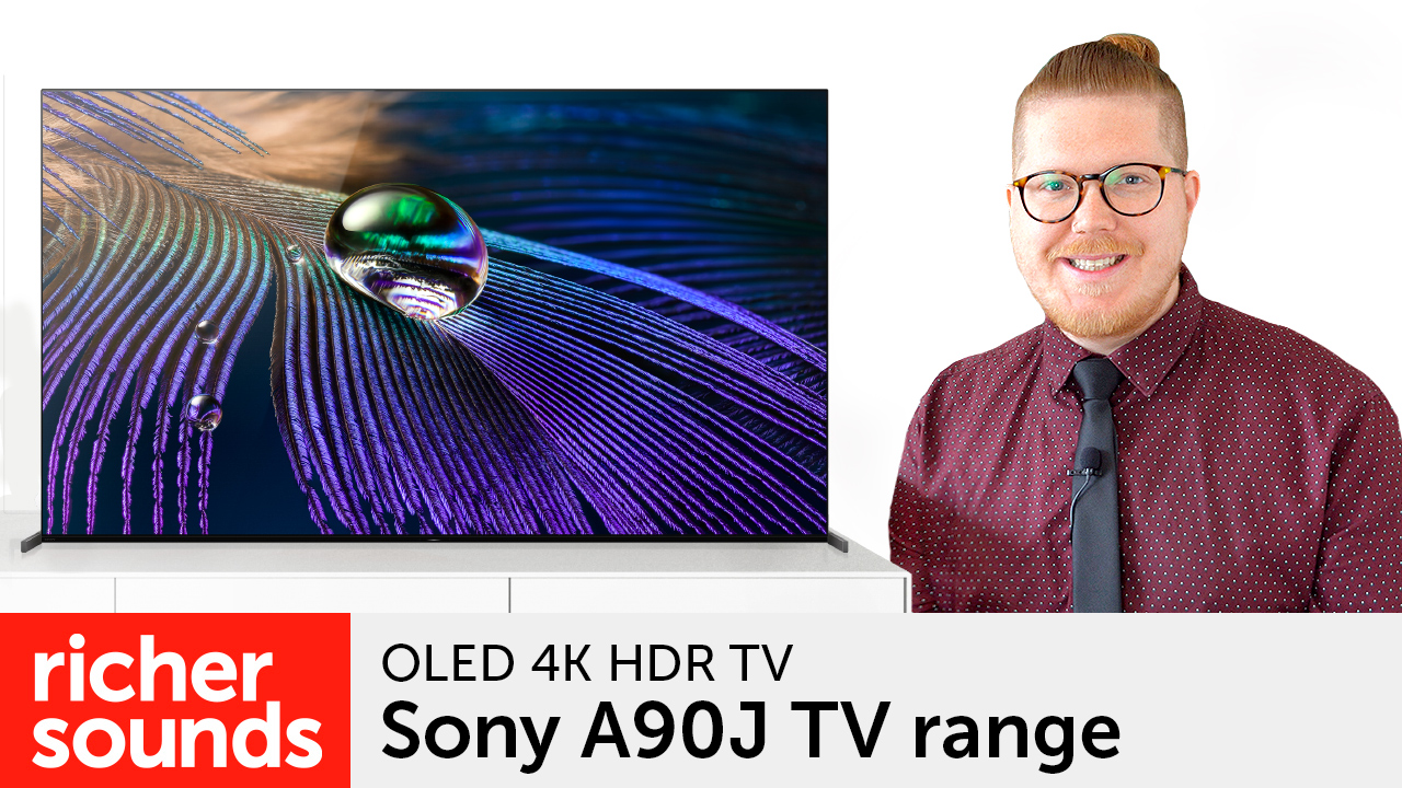 Product video: Sony A90J - OLED 4K HDR TV range - Richer Sounds Blog ...