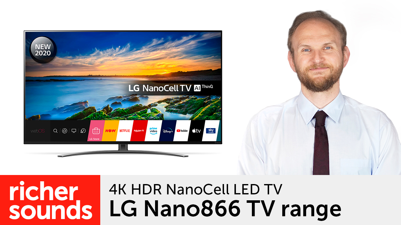 Product video: LG Nano866 - 4K HDR NanoCell LED TV range - Richer ...